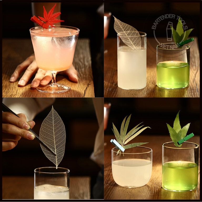 Lá khô decor cocktail 10-12 lá/ 1 túi - bartendertools