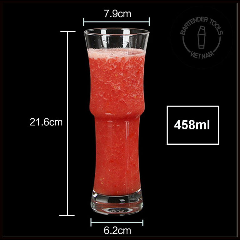 Highball cocktail glass -Ly thủy tinh highball thân đốt - bartendertools