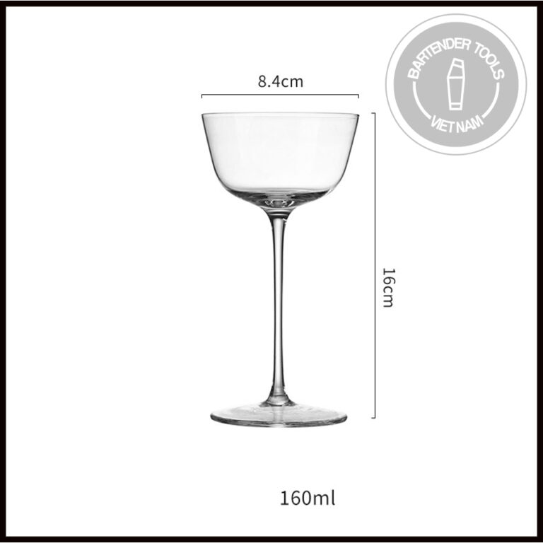Cocktail glass - Ly cocktail thủy tinh miệng xòe đứng (BG58 ...