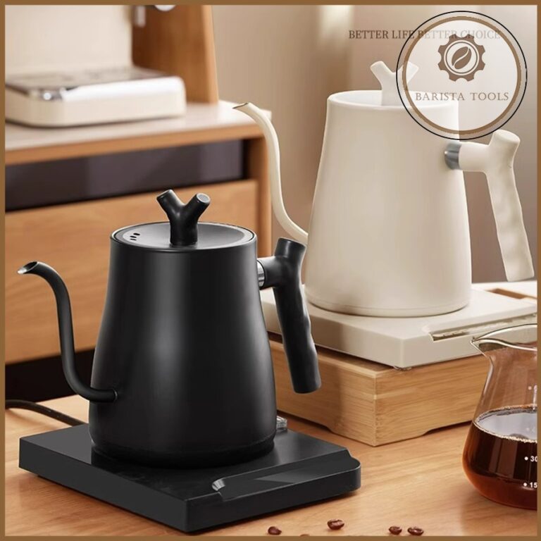 Ấm rót cổ ngỗng pha cà phê kèm bếp đun điều chỉnh nhiệt độ 1000ml ...